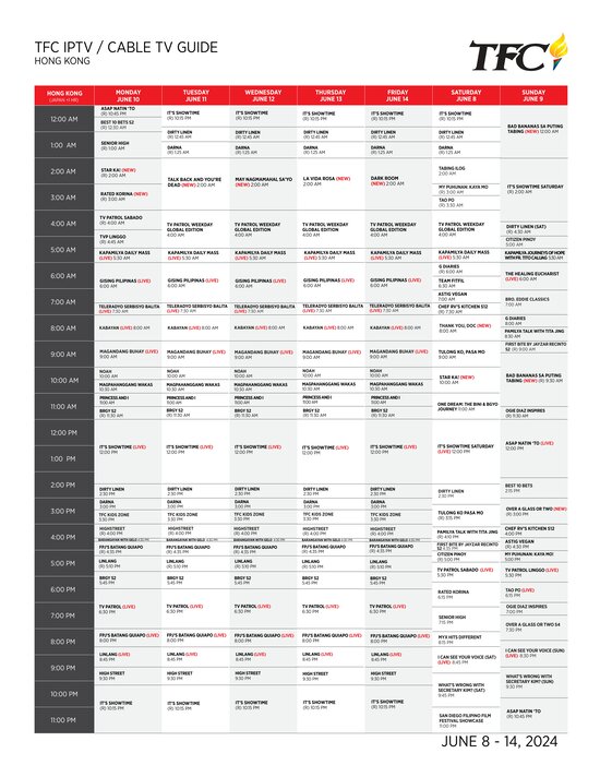 IPTV/Cable TV Guide | myTFC