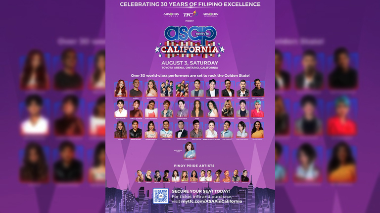 "ASAP Natin 'To California" unveils star-studded line-up for its ...