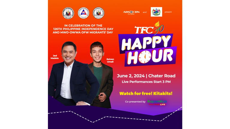 TFC Happy Hour with Jed, Reiven lights up full-day program of OFW ...