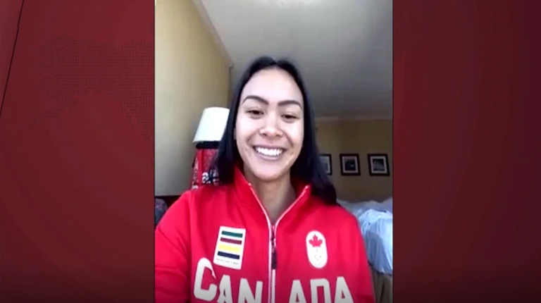 Filipino Canadian swimmer Kayla Sanchez handa na para sa kanyang ...